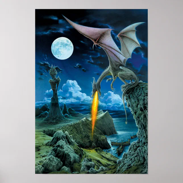 Dragon Spit Poster | Zazzle