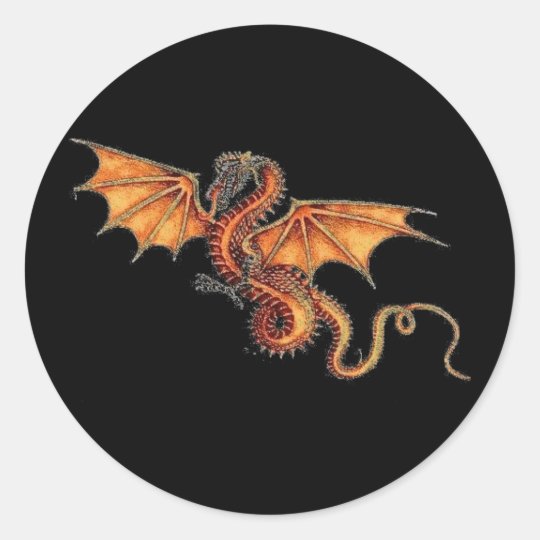 Dragon Sticker | Zazzle.com