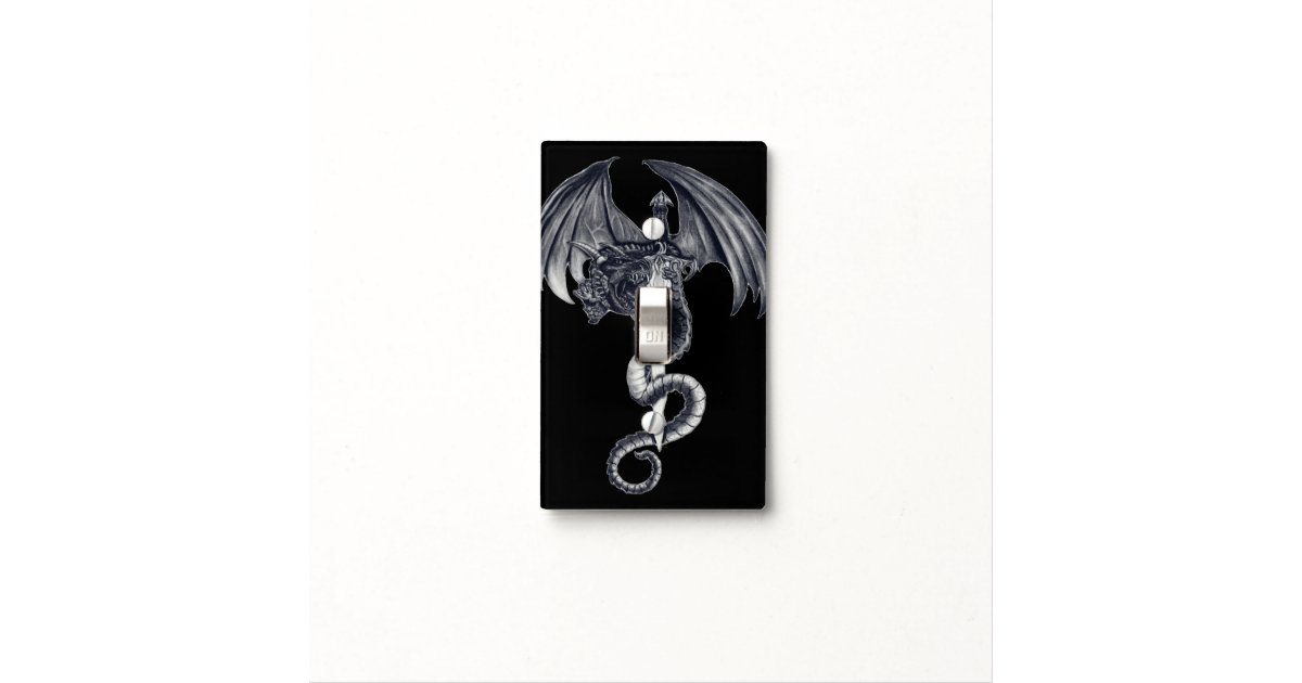 Dragon & Sword Light Switch Cover | Zazzle