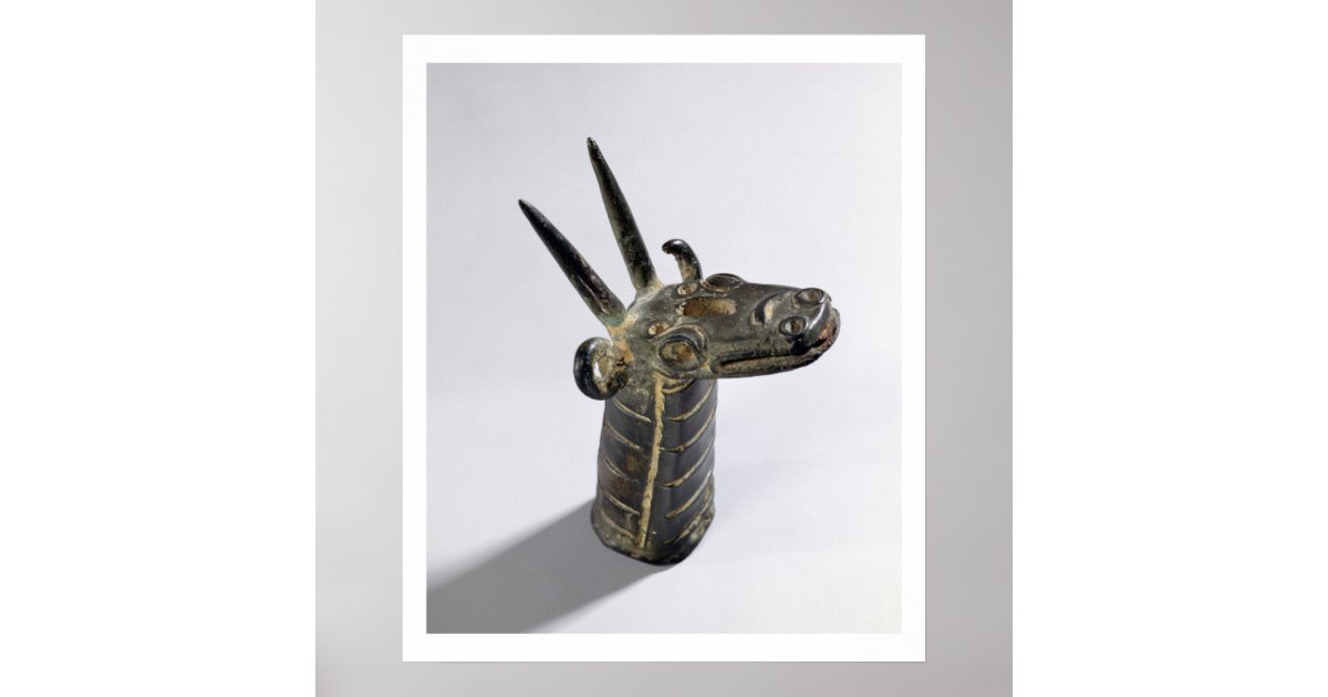 Dragon, symbol of the god Marduk, Late Assyrian Pe Poster | Zazzle