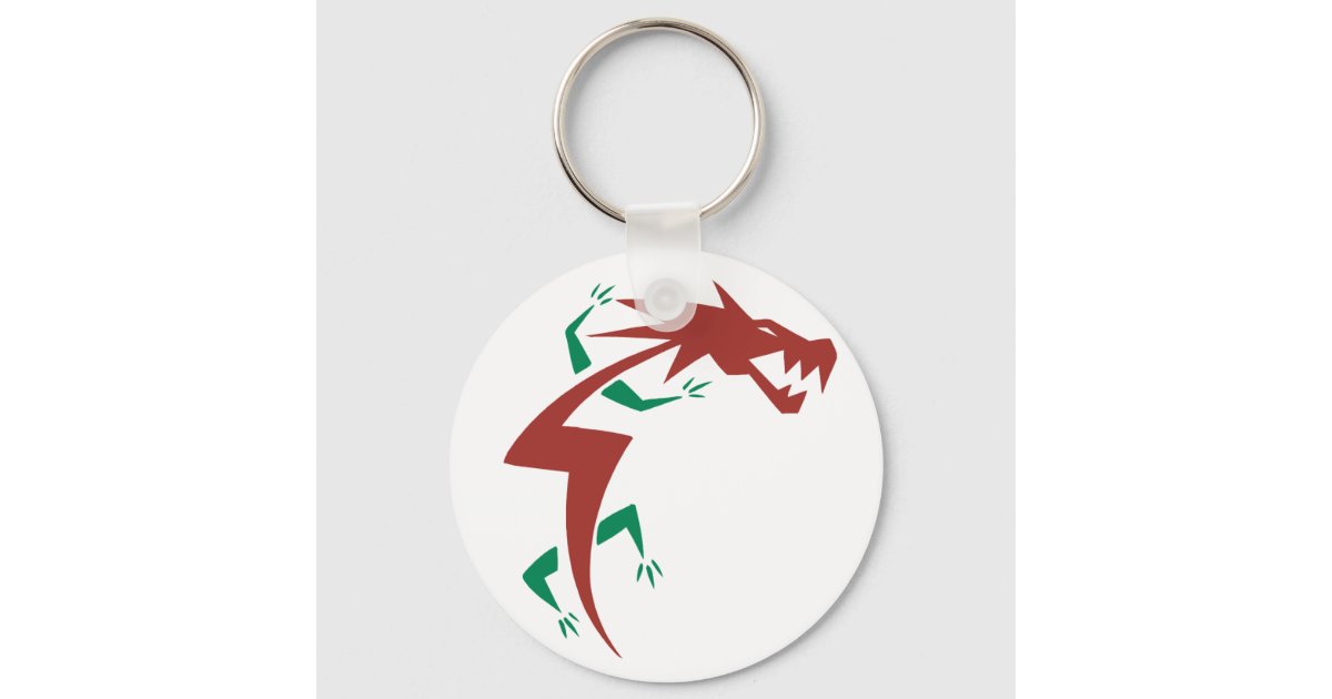 Dragon Tattoo Keychain | Zazzle
