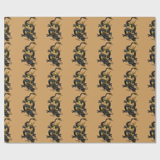 Dragon Wrapping Paper | Zazzle
