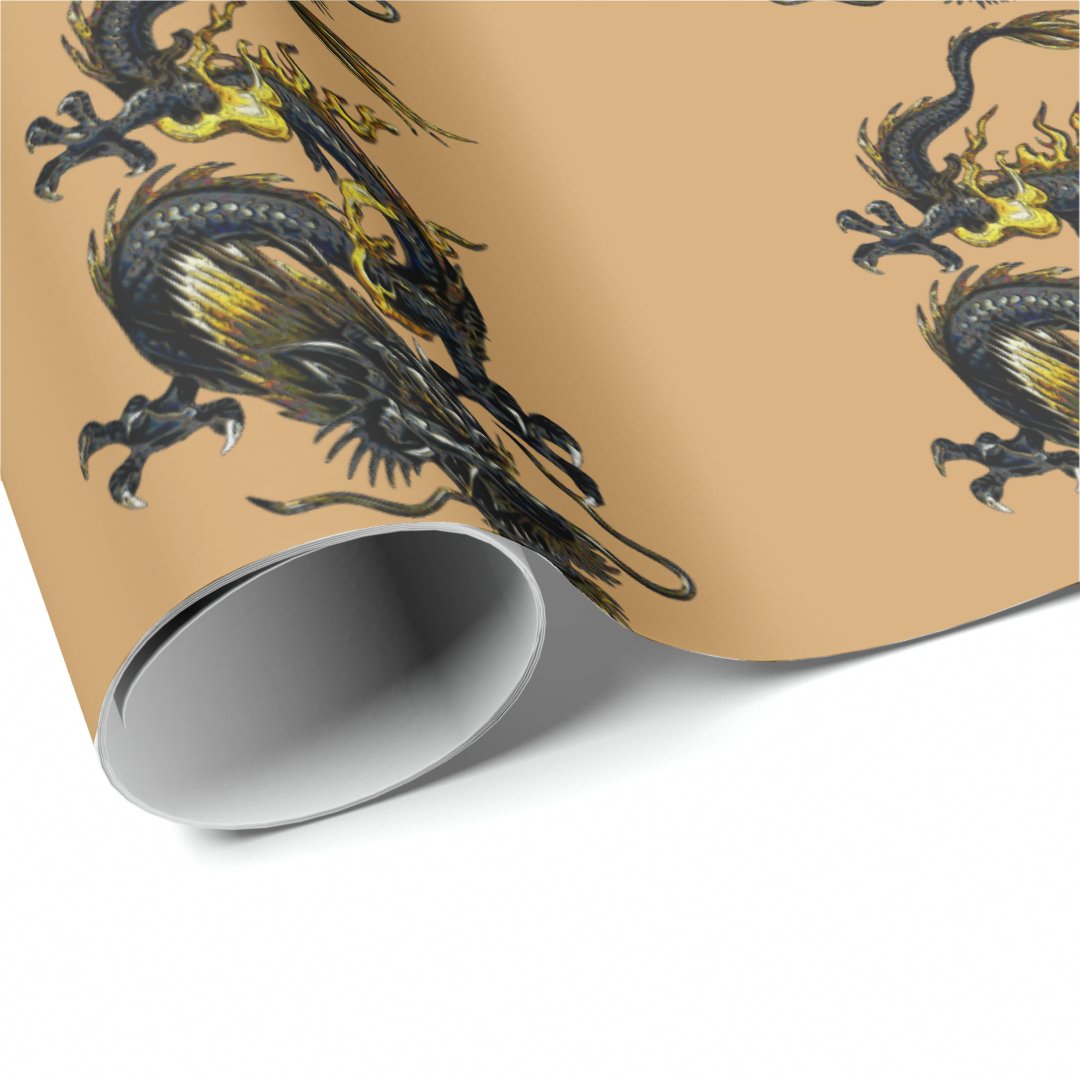 Dragon Wrapping Paper | Zazzle