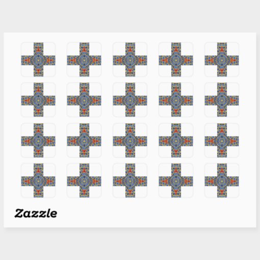 DragonCon Medic Cross Stickers | Zazzle