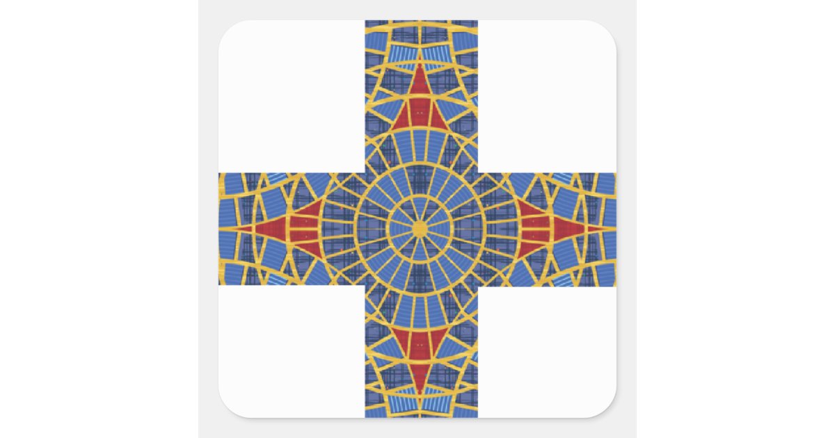 DragonCon Medic Cross Stickers | Zazzle