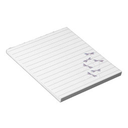 Dragonflies in flight notepad | Zazzle