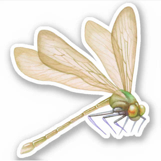 Dragonflies Sticker | Zazzle