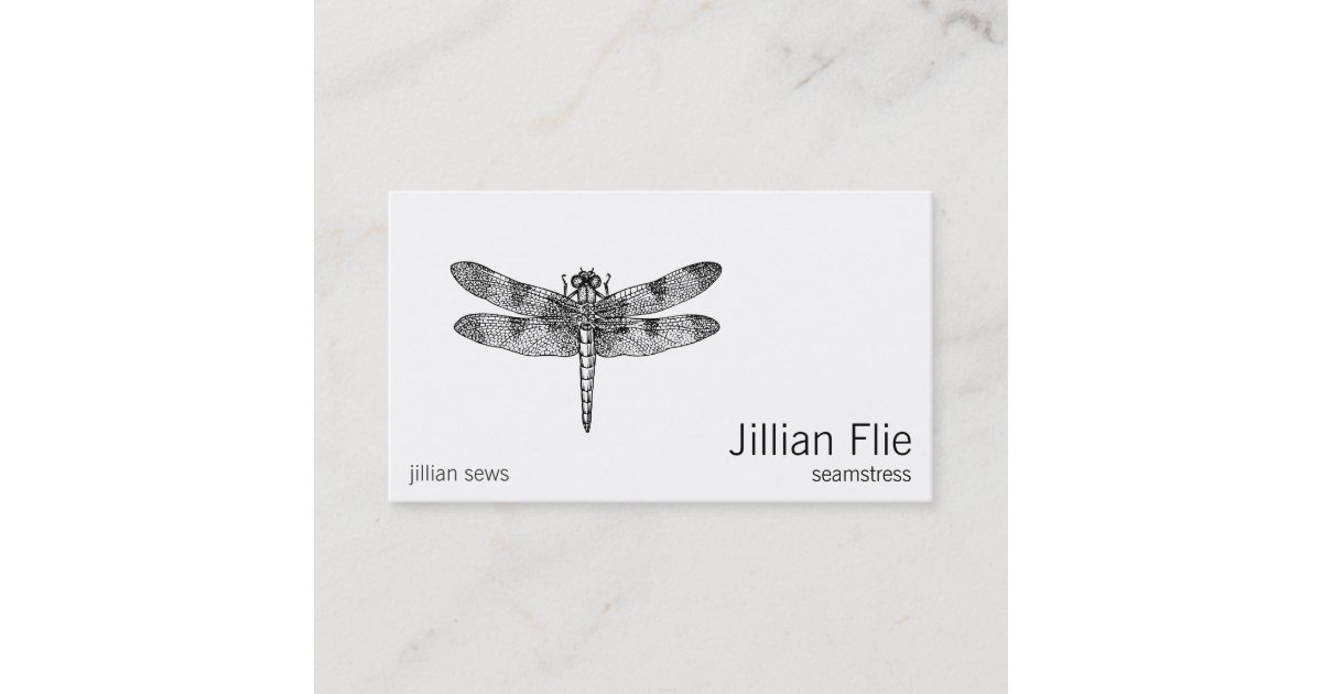 Dragonfly Business Card | Zazzle