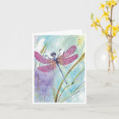 Dragonfly card | Zazzle