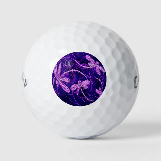 Dragonfly Disco Golf Balls | Zazzle