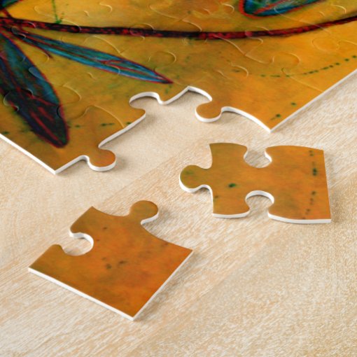 Dragonfly Haze Jigsaw Puzzle | Zazzle