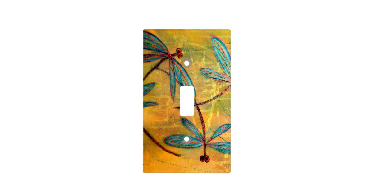 Dragonfly Haze Light Switch | Zazzle