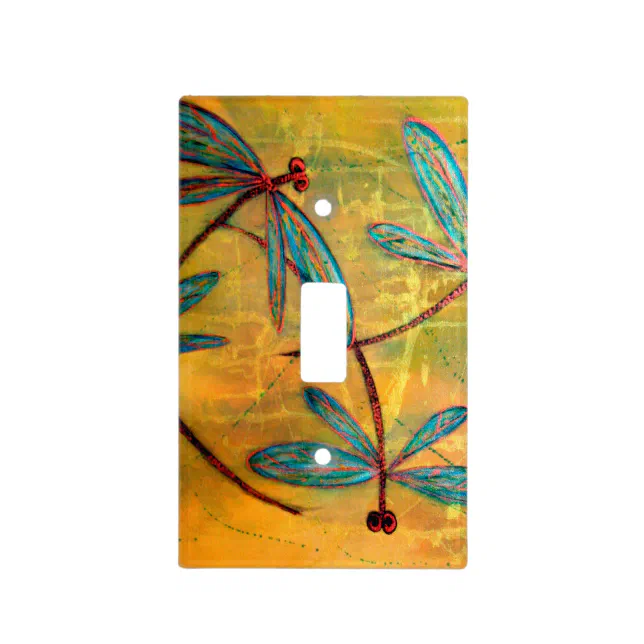 Dragonfly Haze Light Switch | Zazzle
