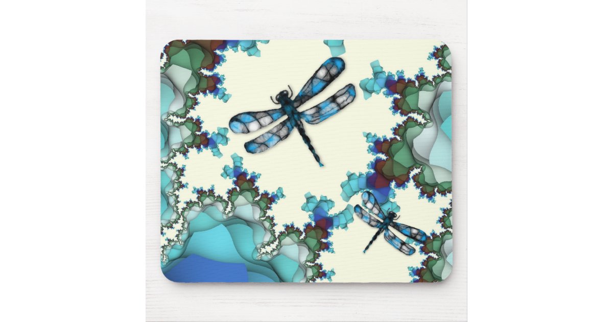 Dragonfly Land Mousepad | Zazzle