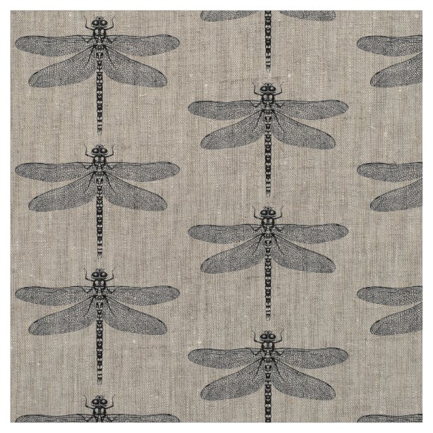 Dragonfly Fabric | Zazzle
