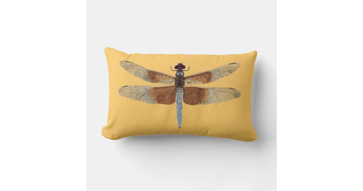 Dragonfly Pillow 2 different Dragonflies | Zazzle