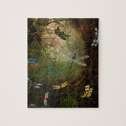 Dragonfly Playground Jigsaw Puzzle | Zazzle.com