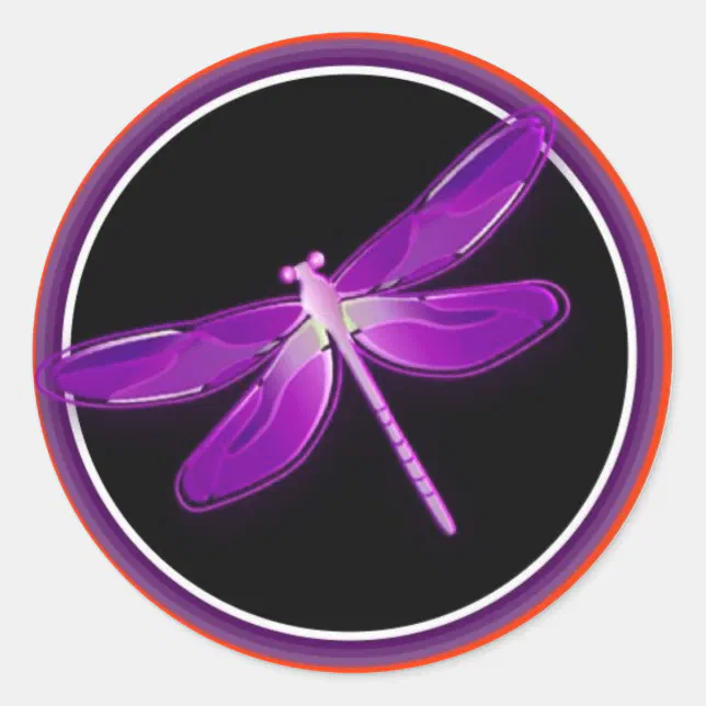 dragonfly stickers | Zazzle