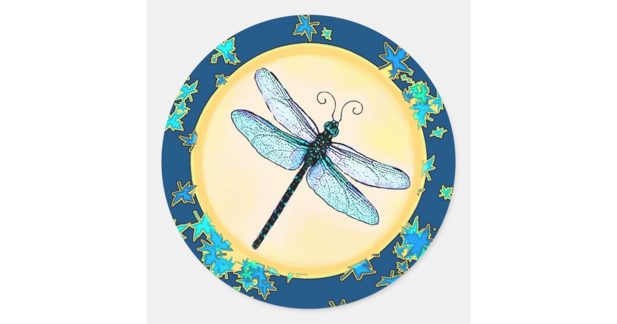 Dragonfly Stickers | Zazzle