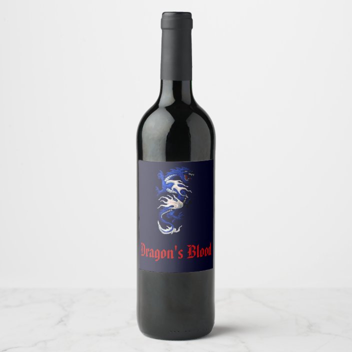 Dragon's Blood Bottle Label | Zazzle.com