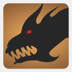 Dragon Head Stickers | Zazzle