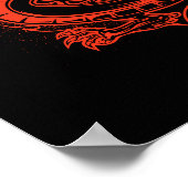 Dragons Wrath Red Poster | Zazzle