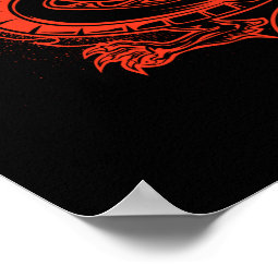 Dragons Wrath Red Poster | Zazzle