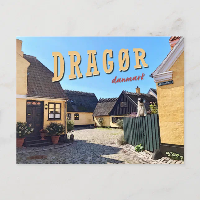 Dragør, Denmark Postcard | Zazzle