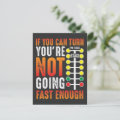 Dragster Saying Race car Driver Skill Drag Racing Postcard | Zazzle