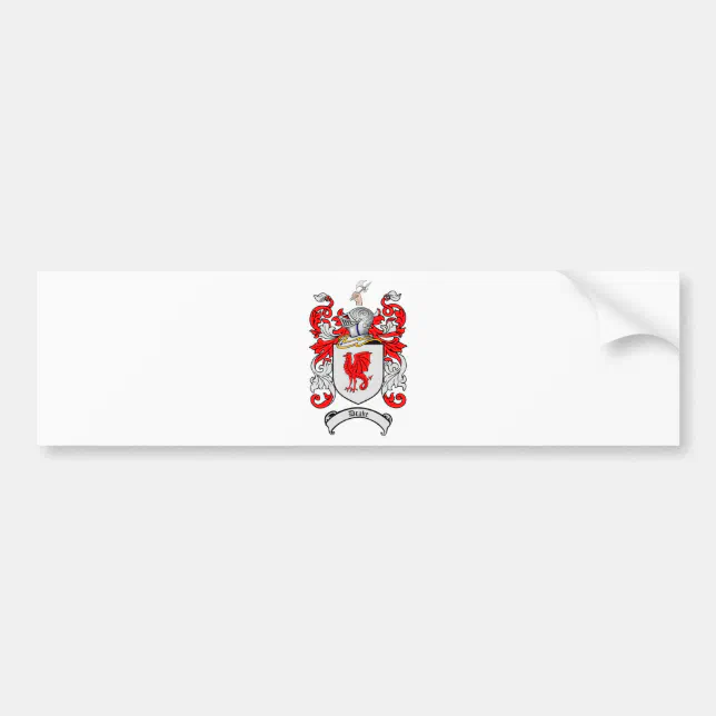 DRAKE FAMILY CREST - DRAKE COAT OF ARMS BUMPER STICKER | Zazzle