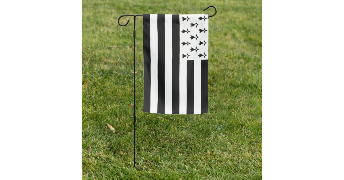 Drapeau Bretagne Gwenn-ha-du Banniel Breizh Flag | Zazzle