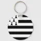 Drapeau de la Bretagne Breizh Gif ha Du Britanny Keychain | Zazzle