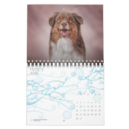 Drawing funny Dogs Calendar | Zazzle