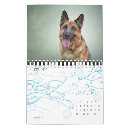Drawing funny Dogs Calendar | Zazzle
