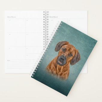 Drawing Rhodesian Ridgeback Planner | Zazzle