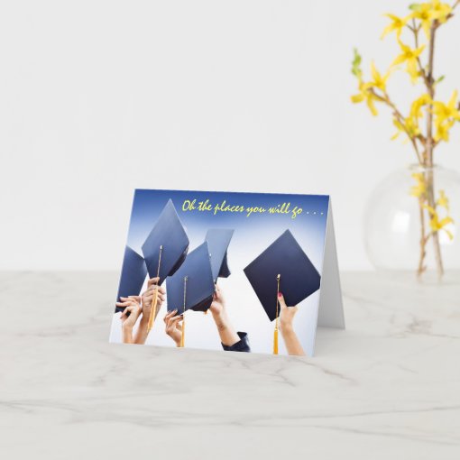 Dream Big Graduation Card | Zazzle