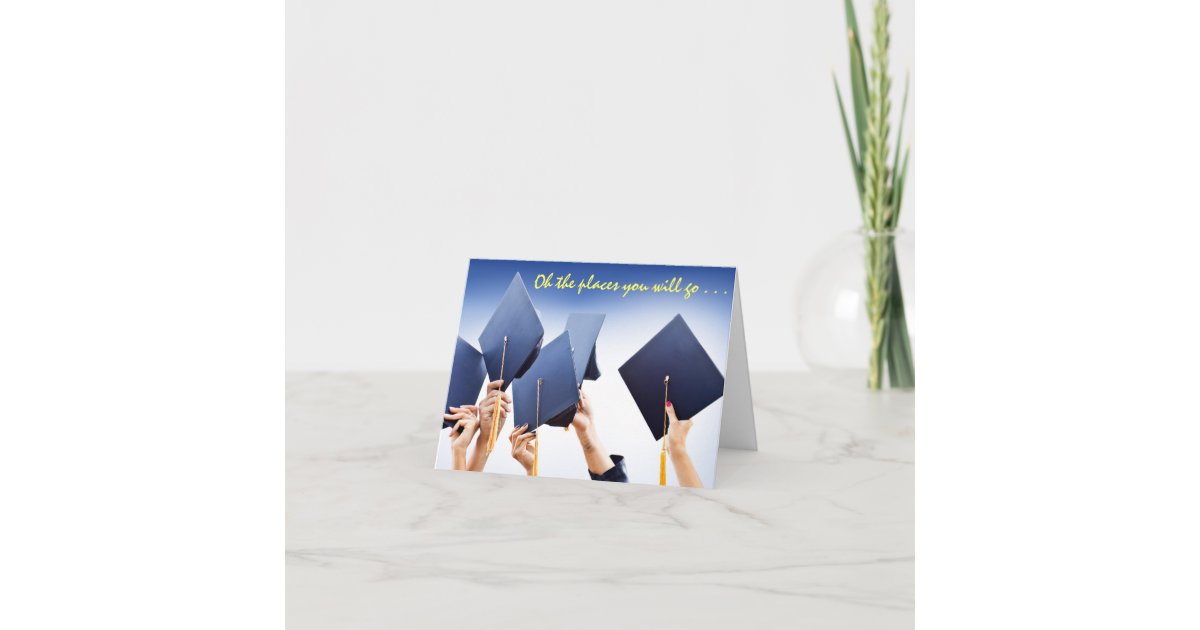 Dream Big Graduation Card | Zazzle