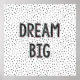 Dream Big Inspirational Quote Poster | Zazzle