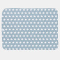 Dream big little one moon + clouds personalized baby blanket | Zazzle
