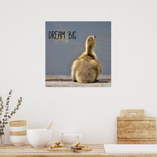 Dream Big Motivational Poster | Zazzle