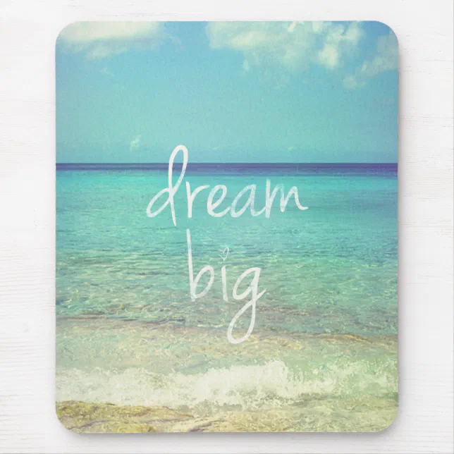Dream big mouse pad | Zazzle