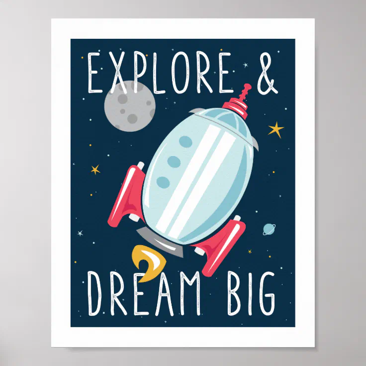 Dream Big Poster | Zazzle