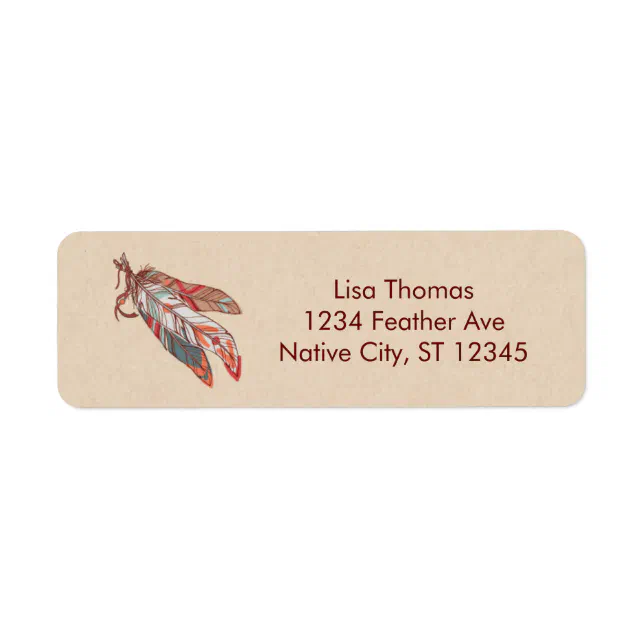 Dream Catcher Address Label | Zazzle
