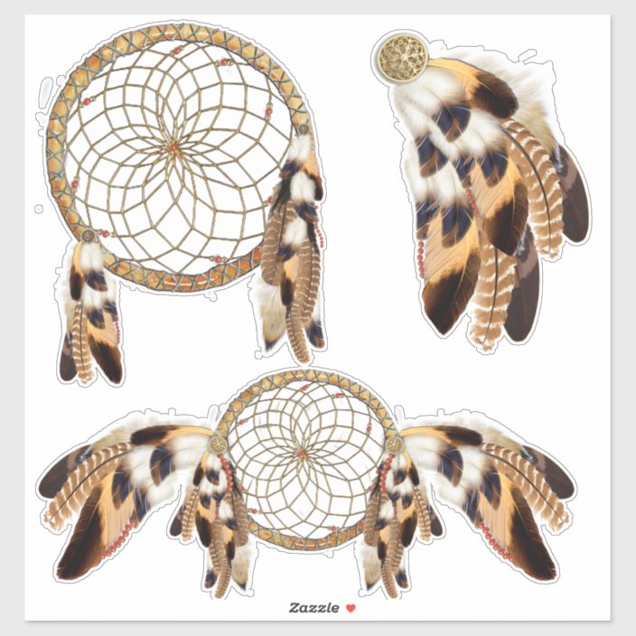 Dream Catcher Sticker | Zazzle.com