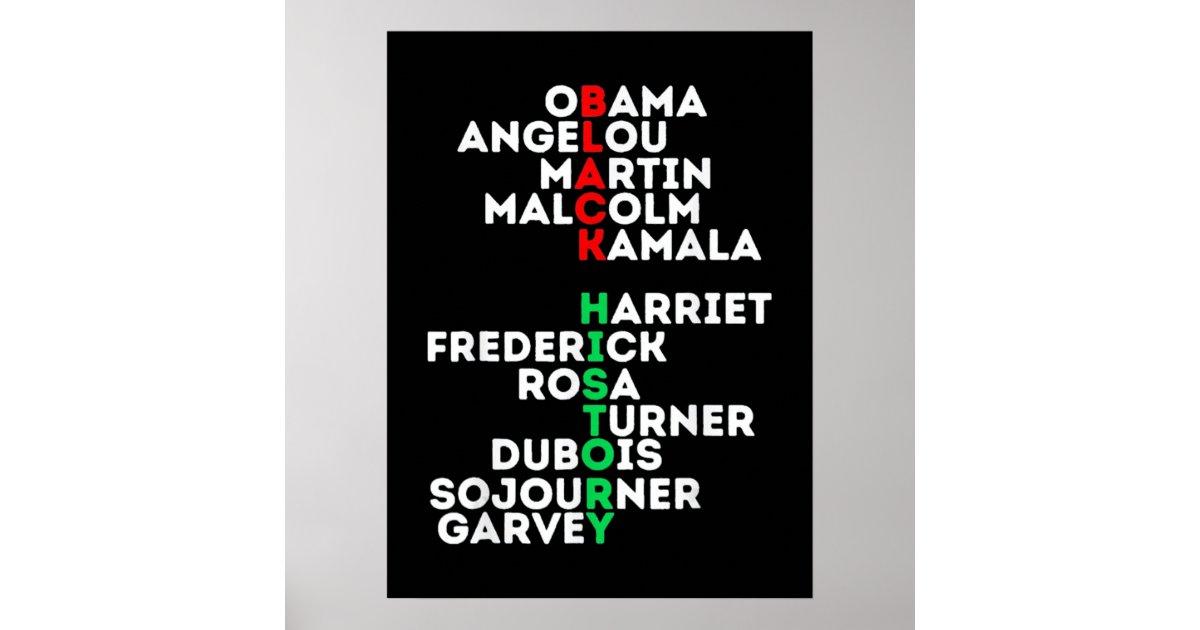 Dream Like Martin Black History Month Poster | Zazzle