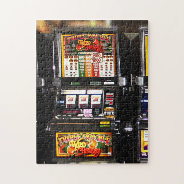 Dream Machines - Lucky Slot Machines Jigsaw Puzzle | Zazzle