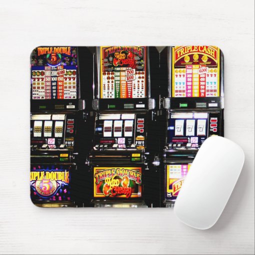 Dream Machines - Lucky Slot Machines Mouse Pad | Zazzle