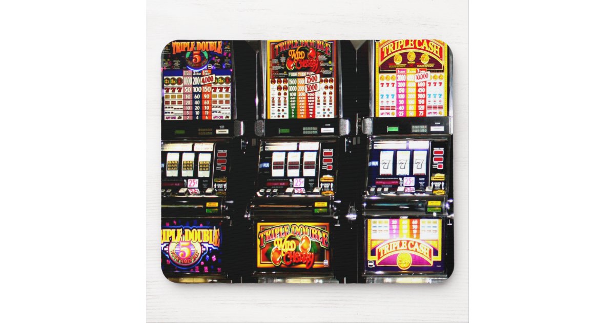 Dream Machines - Lucky Slot Machines Mouse Pad | Zazzle