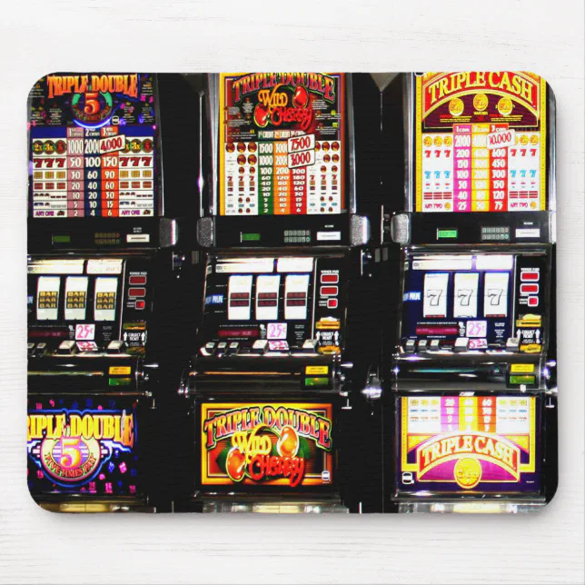 Dream Machines - Lucky Slot Machines Mouse Pad | Zazzle