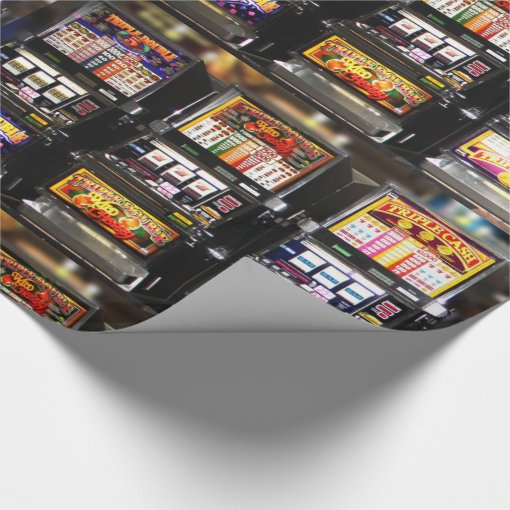 Dream Machines - Lucky Slot Machines Wrapping Paper | Zazzle